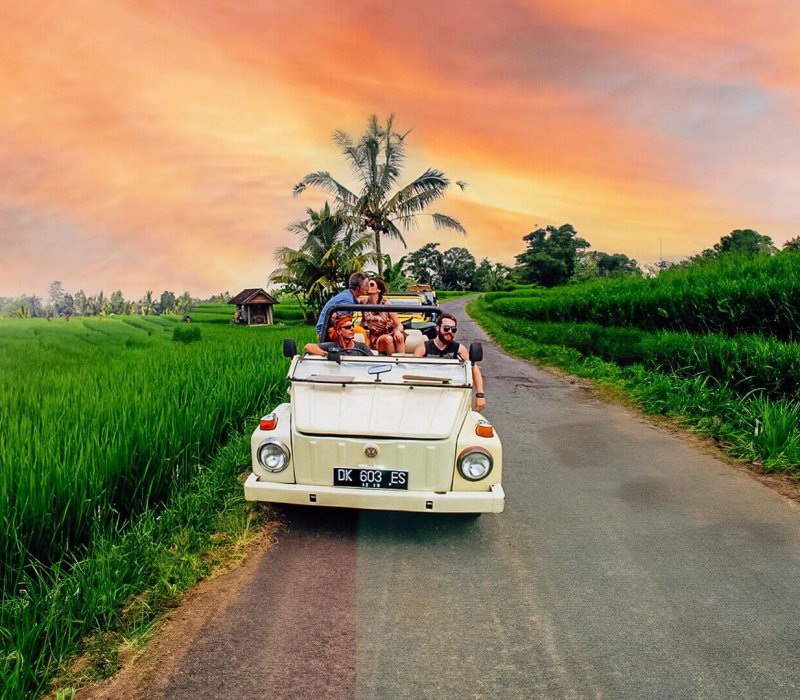 Majestic VW Journey | Explore Bali Beauty in a Vintage Tour